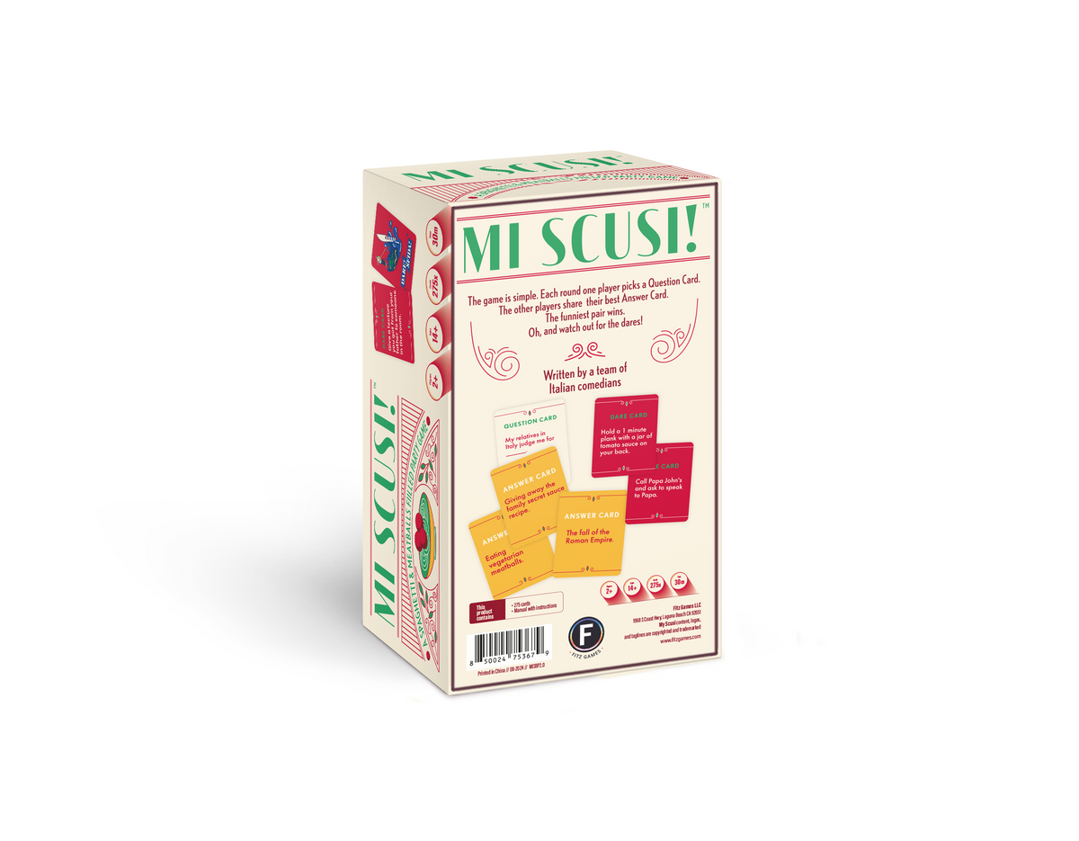 Mi Scusi! – Fitz Games - Find Your Next Game!