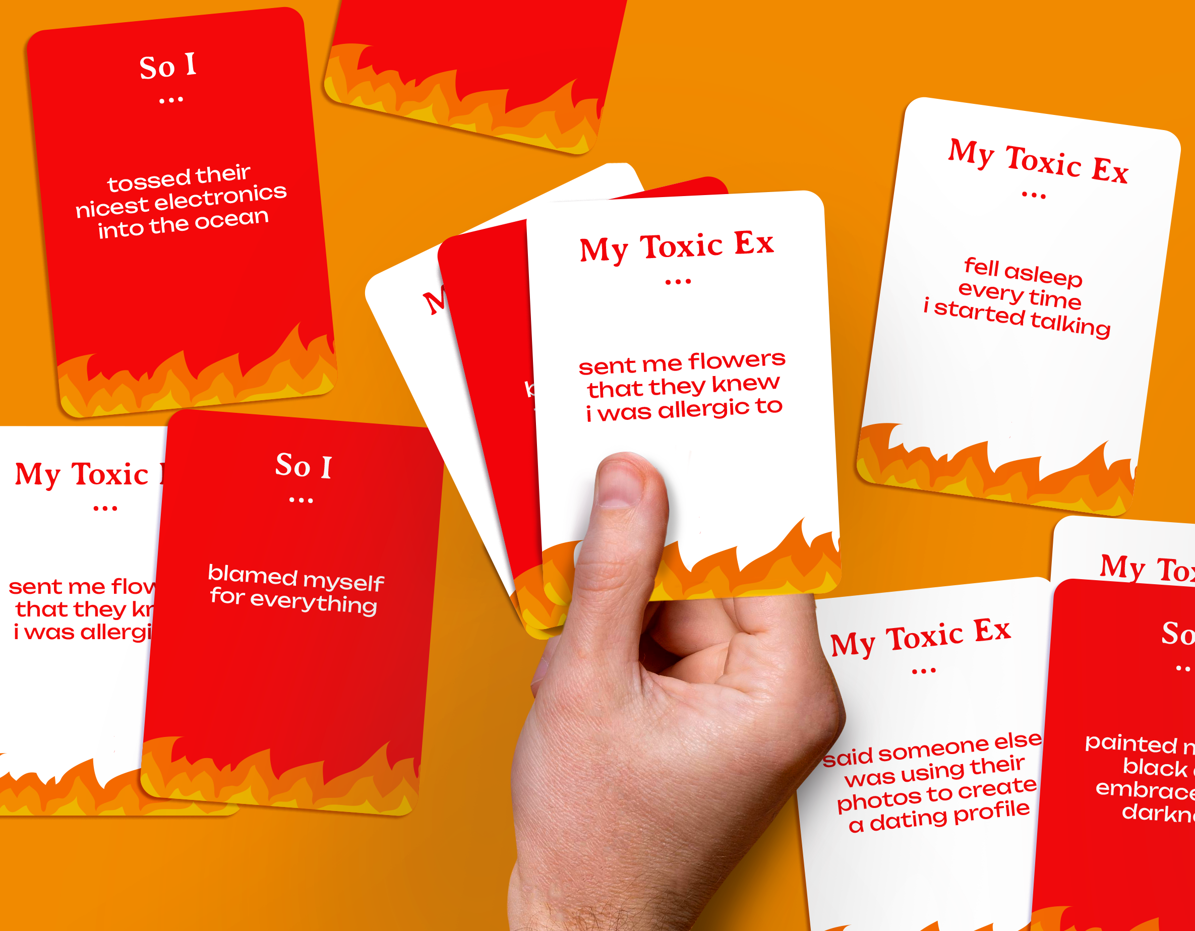 Adult Drinking Game My Toxic Ex Party Game - 275 Hilarious Cards For ...